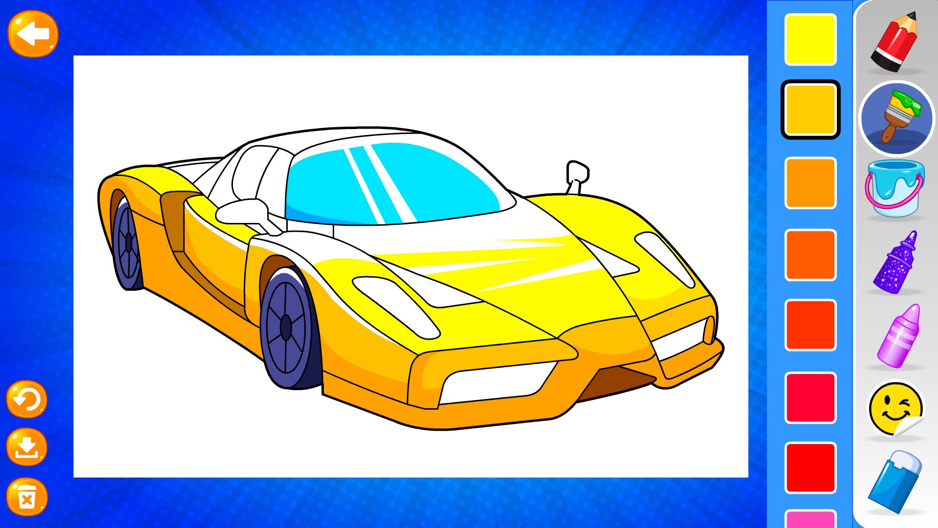 Car Coloring Game APK for Android Download