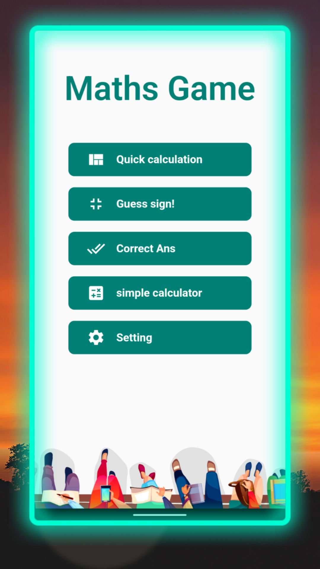 Download Maths Game all in one Latest Version 1.0.0 Android APK File