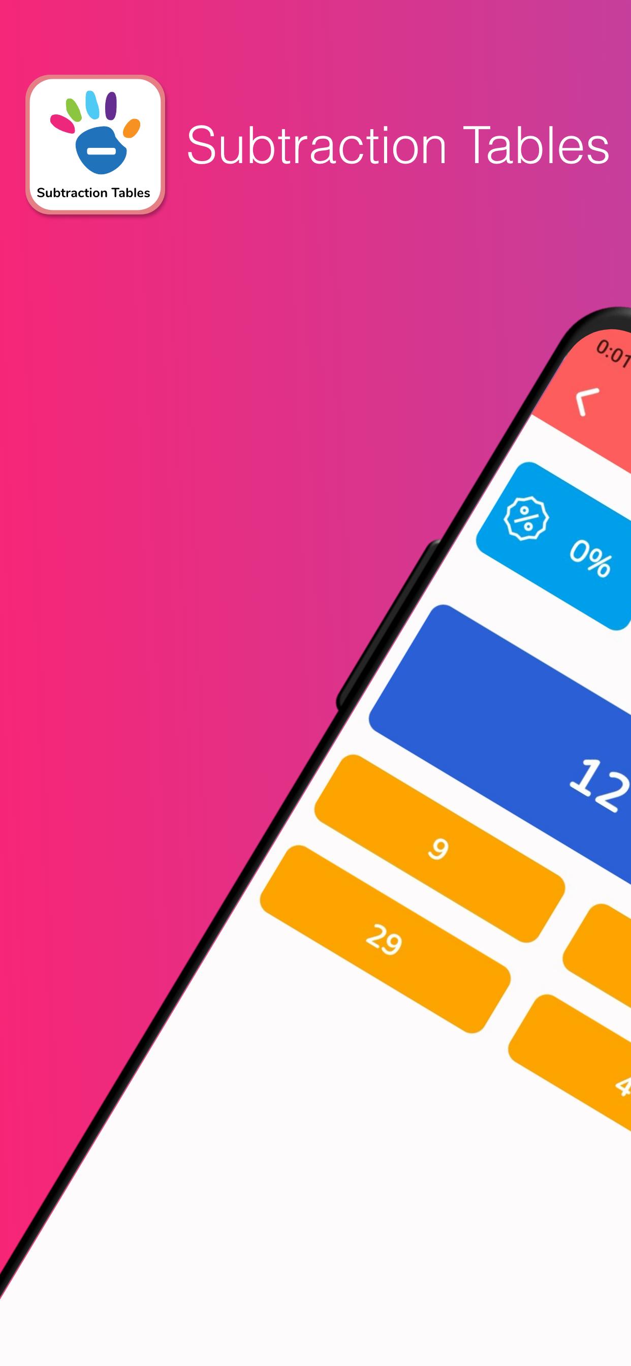 Subtraction Tables APK for Android Download Subtraction Tables APK for Android Download