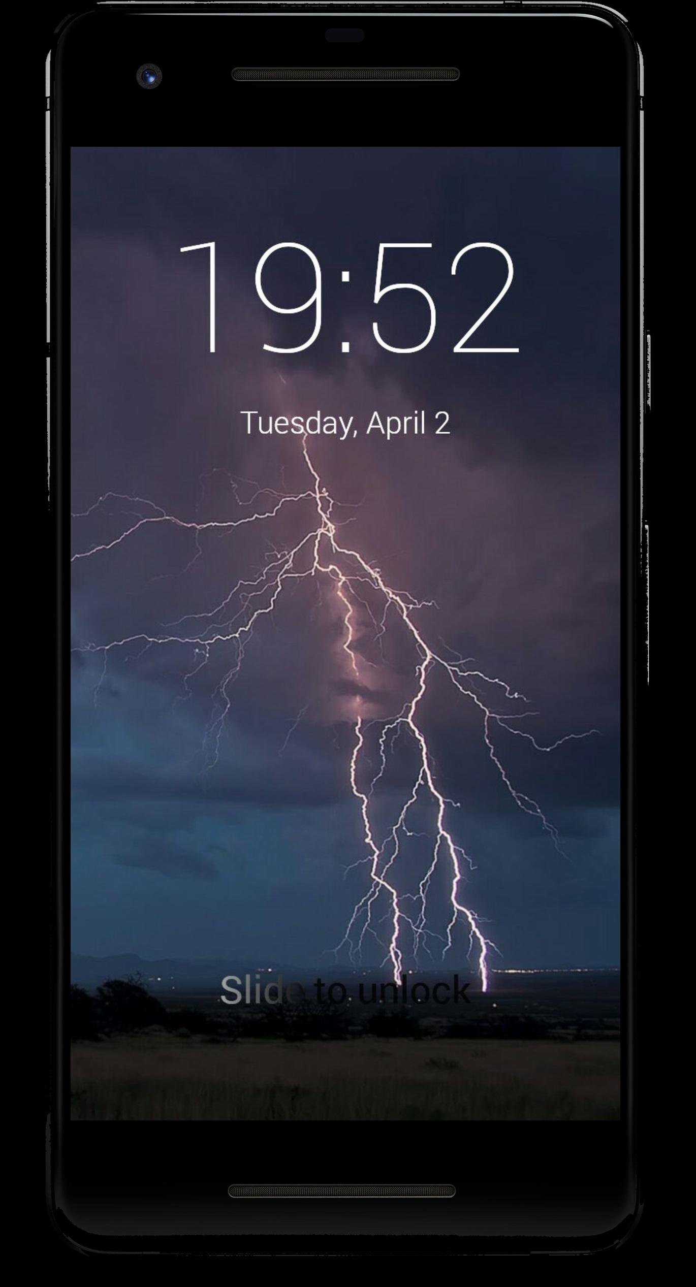 Android向けのLightning Bolt Lock Screen APKをダウンロードしましょう