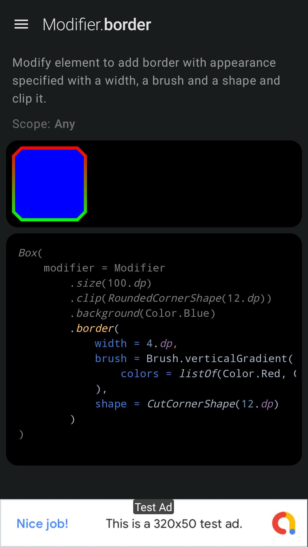 Modifiers In Compose Apk Für Android Herunterladen