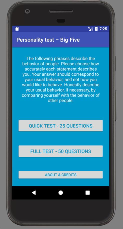 Personality test – Big-Five APK for Android Download Personality test – Big-Five APK for Android Download