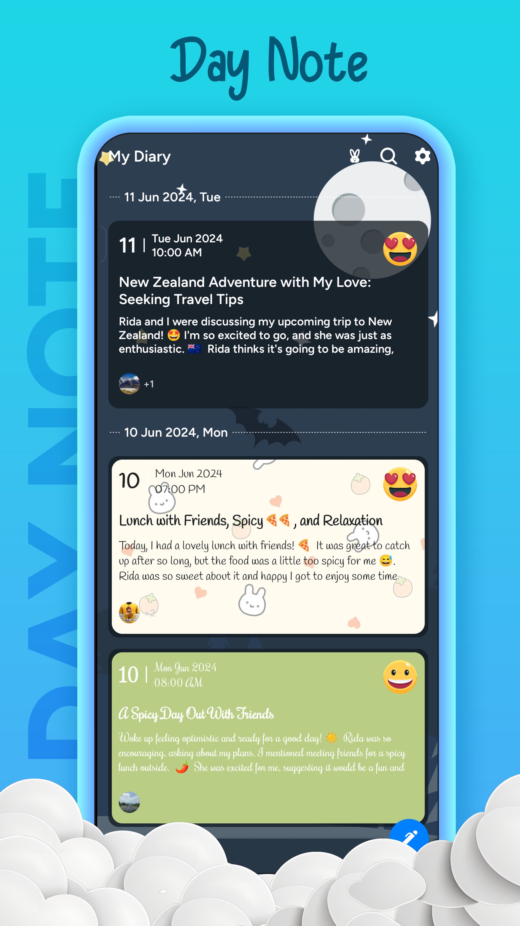 Скачать DayNote: AI diary journaling APK для Android