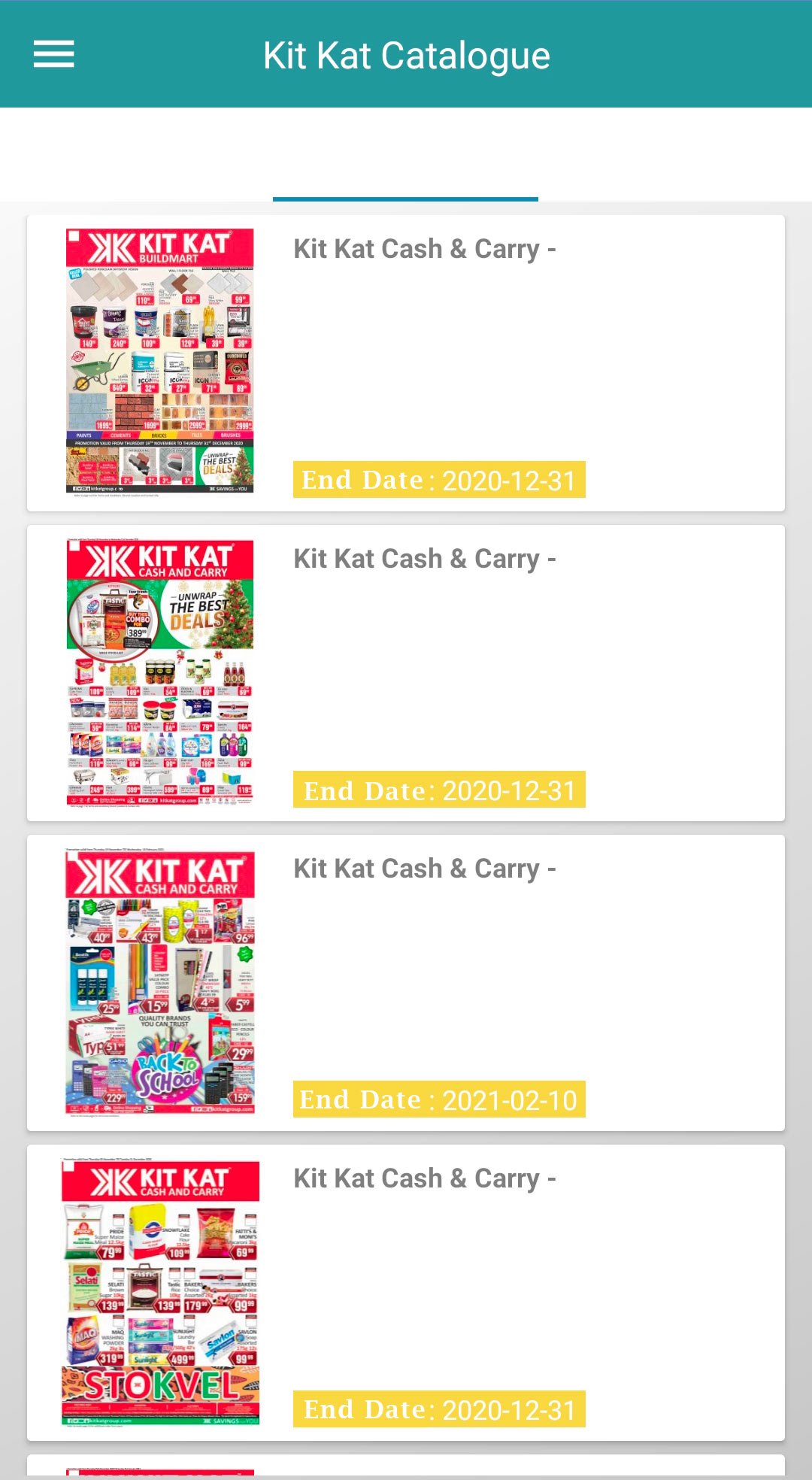 Descarga de APK de Kit Kat Cach & Carry Catalogue para Android