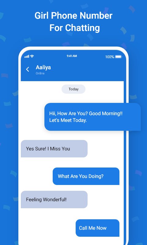 ดาวน์โหลด Real Girls Phone Numbers For Chat APK สำหรับ Android