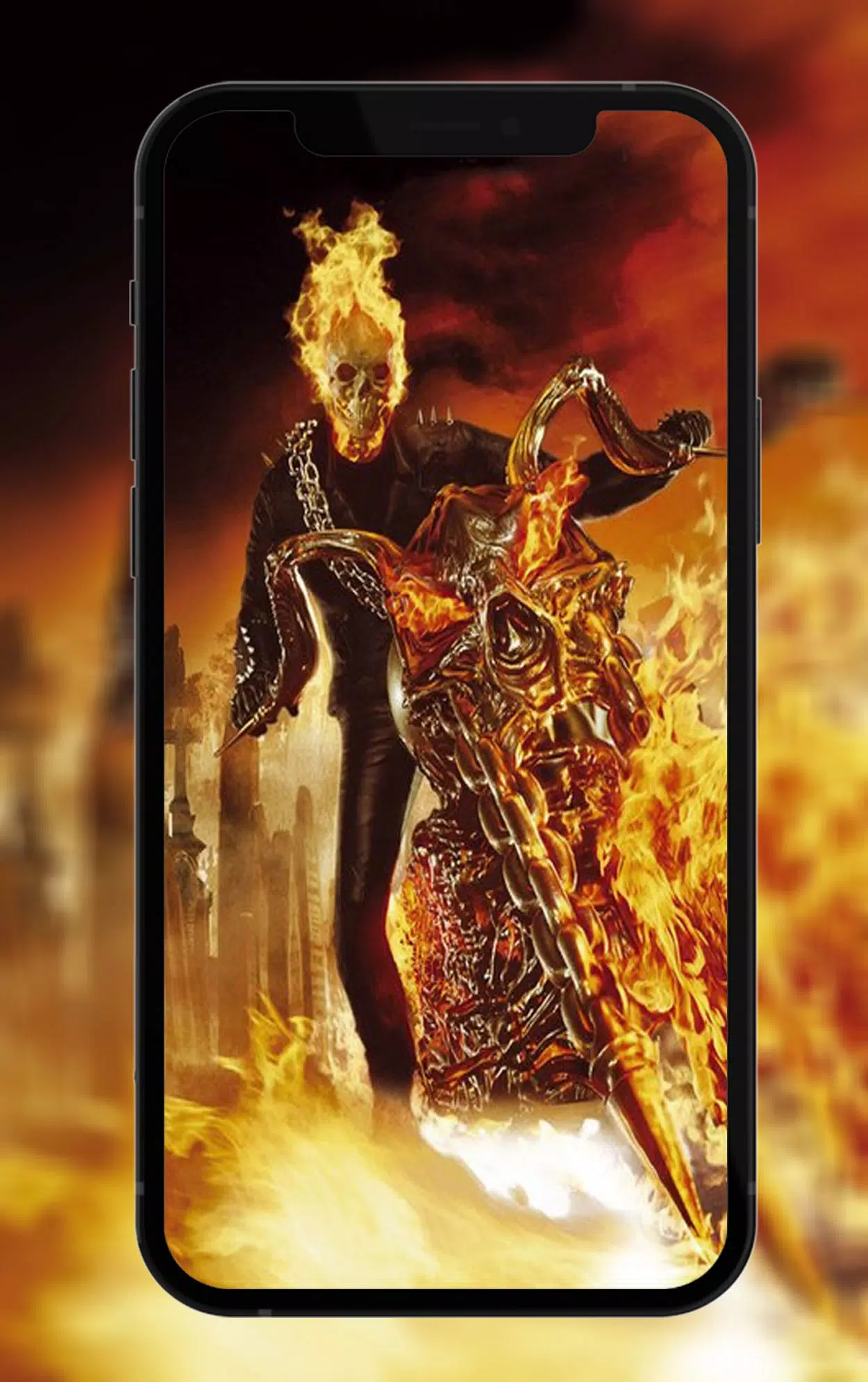 Ghost Rider 2 Mobile Wallpaper