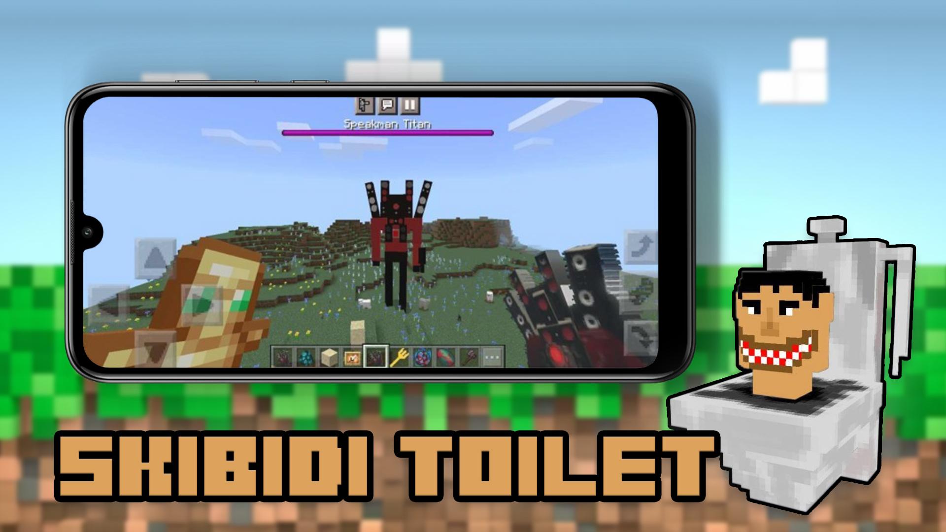Skibidi Toilet Mod Minecraft APK do pobrania na Androida Skibidi Toilet Mod Minecraft APK do pobrania na Androida