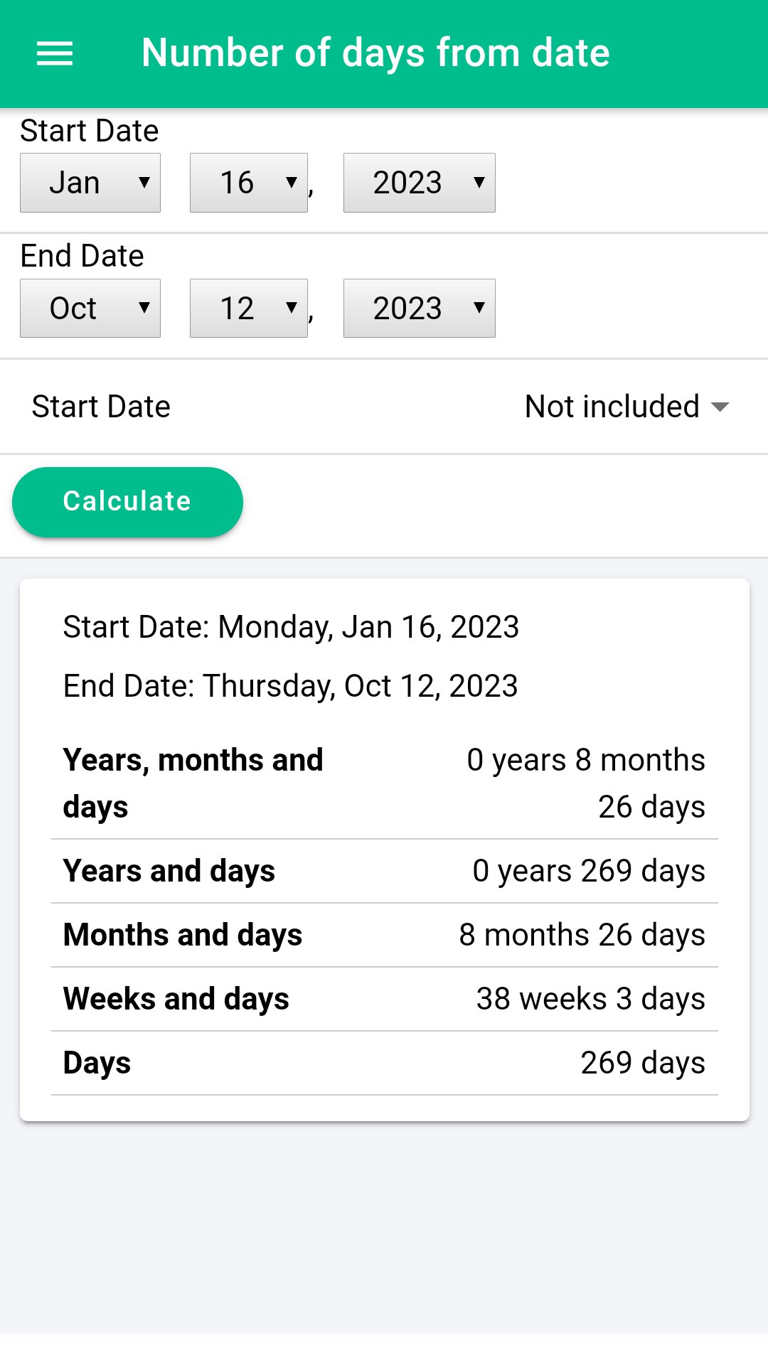 Date Calculator APK for Android Download