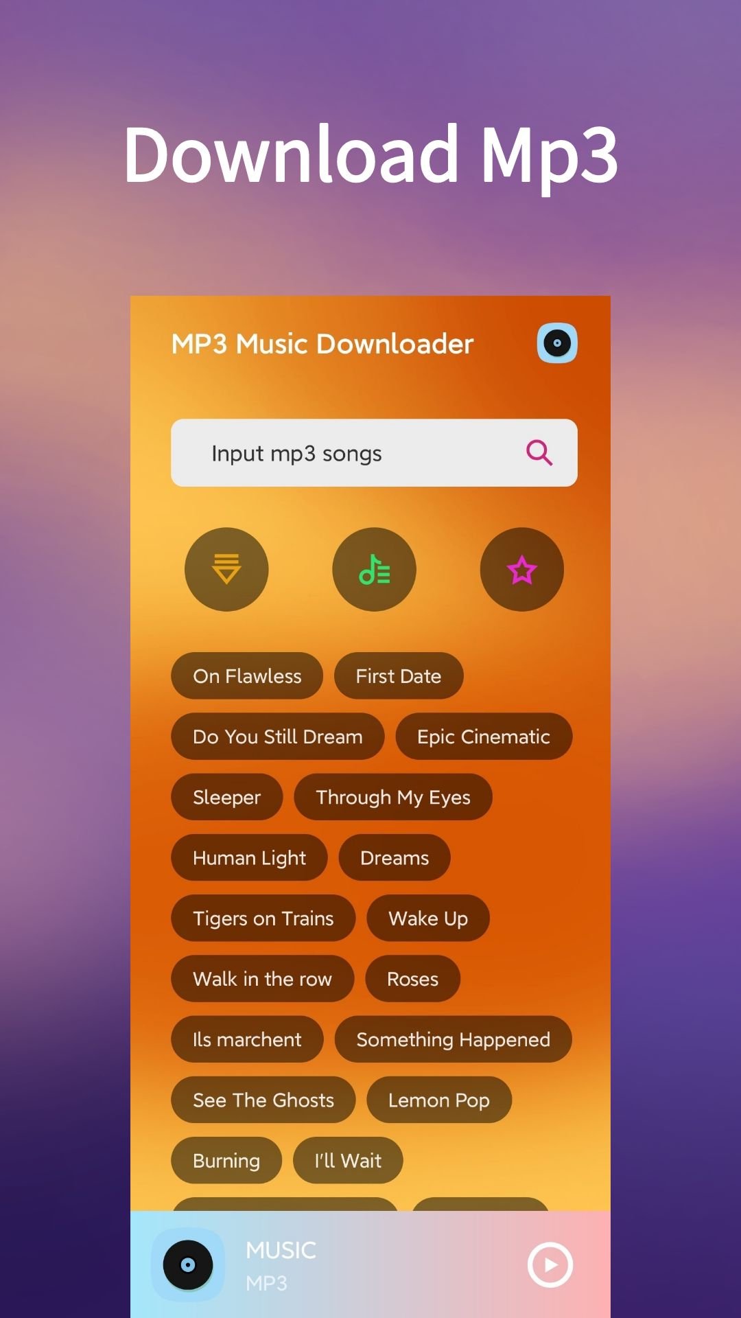 Descarga de APK de MP3 Music Downloader para Android