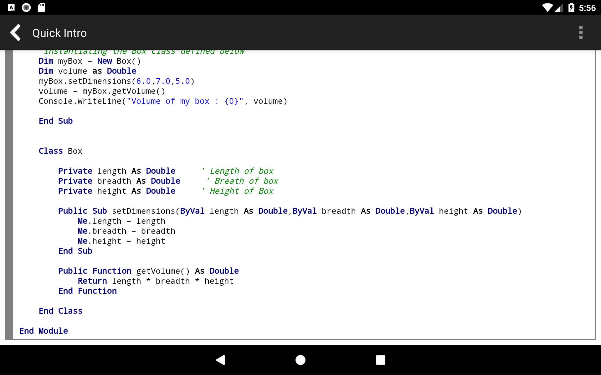 VB.NET Programming Compiler APK for Android Download VB.NET Programming Compiler APK for Android Download