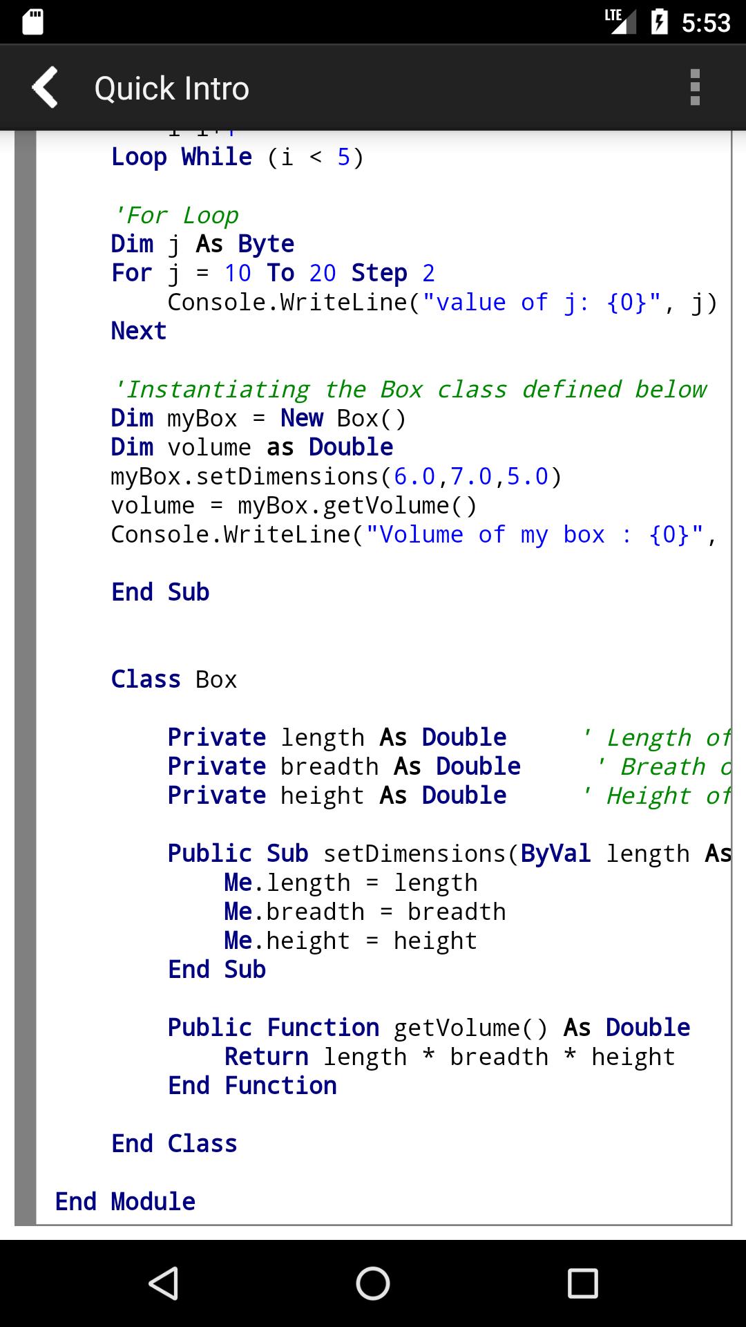 VB.NET Programming Compiler APK for Android Download VB.NET Programming Compiler APK for Android Download