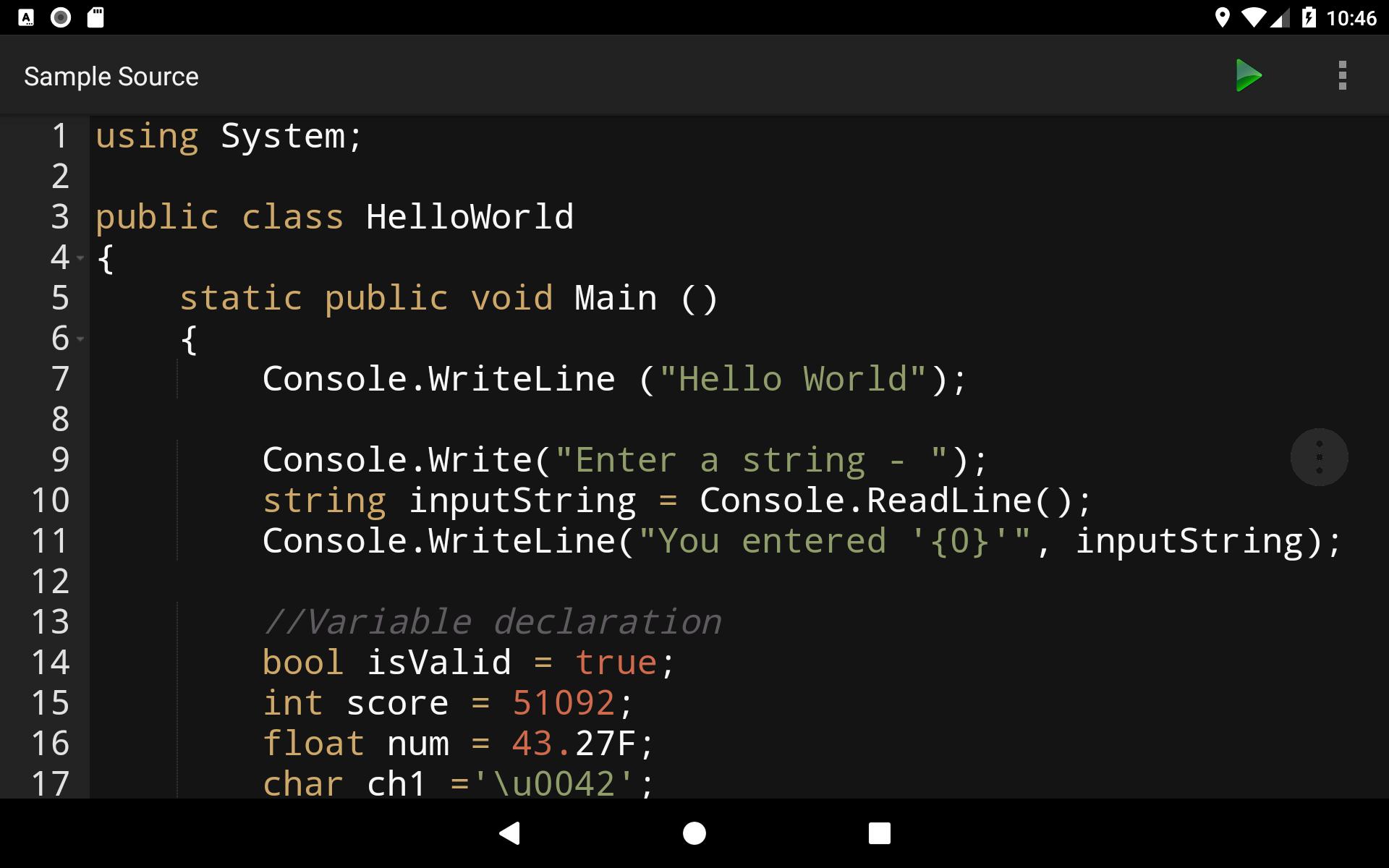 C# Programming Compiler安卓版应用APK下载 C# Programming Compiler安卓版应用APK下载