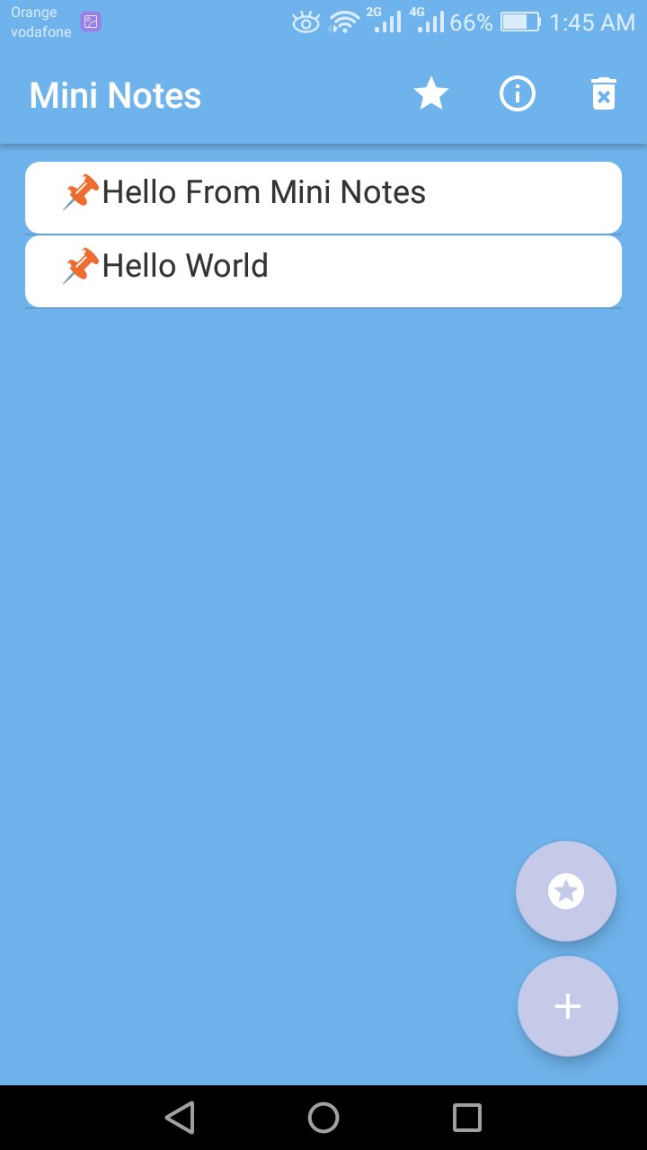 Mini Notes APK للاندرويد تنزيل