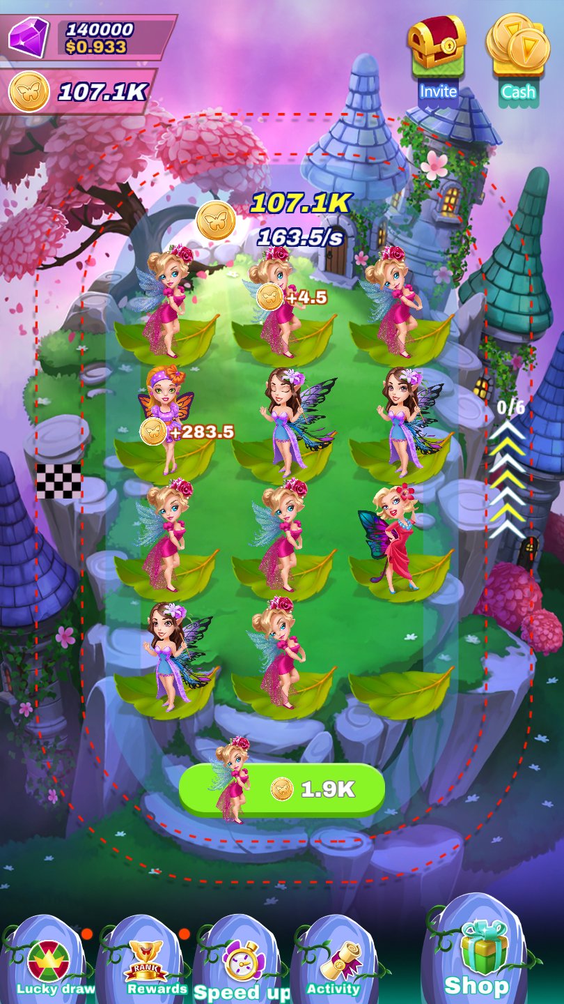 Lucky Merge Fairies APK للاندرويد تنزيل