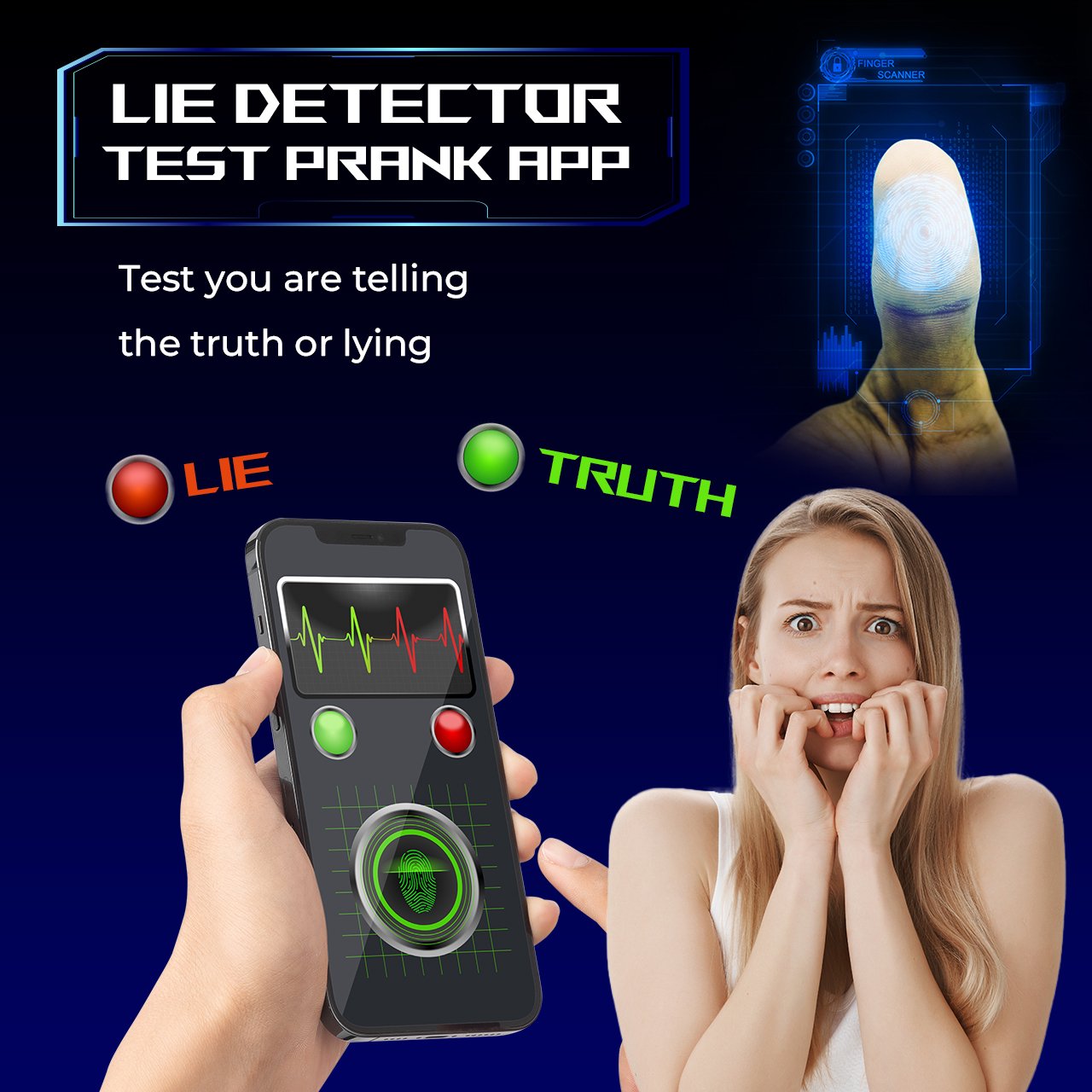 Lie Detector Test : Prank App APK per Android Download