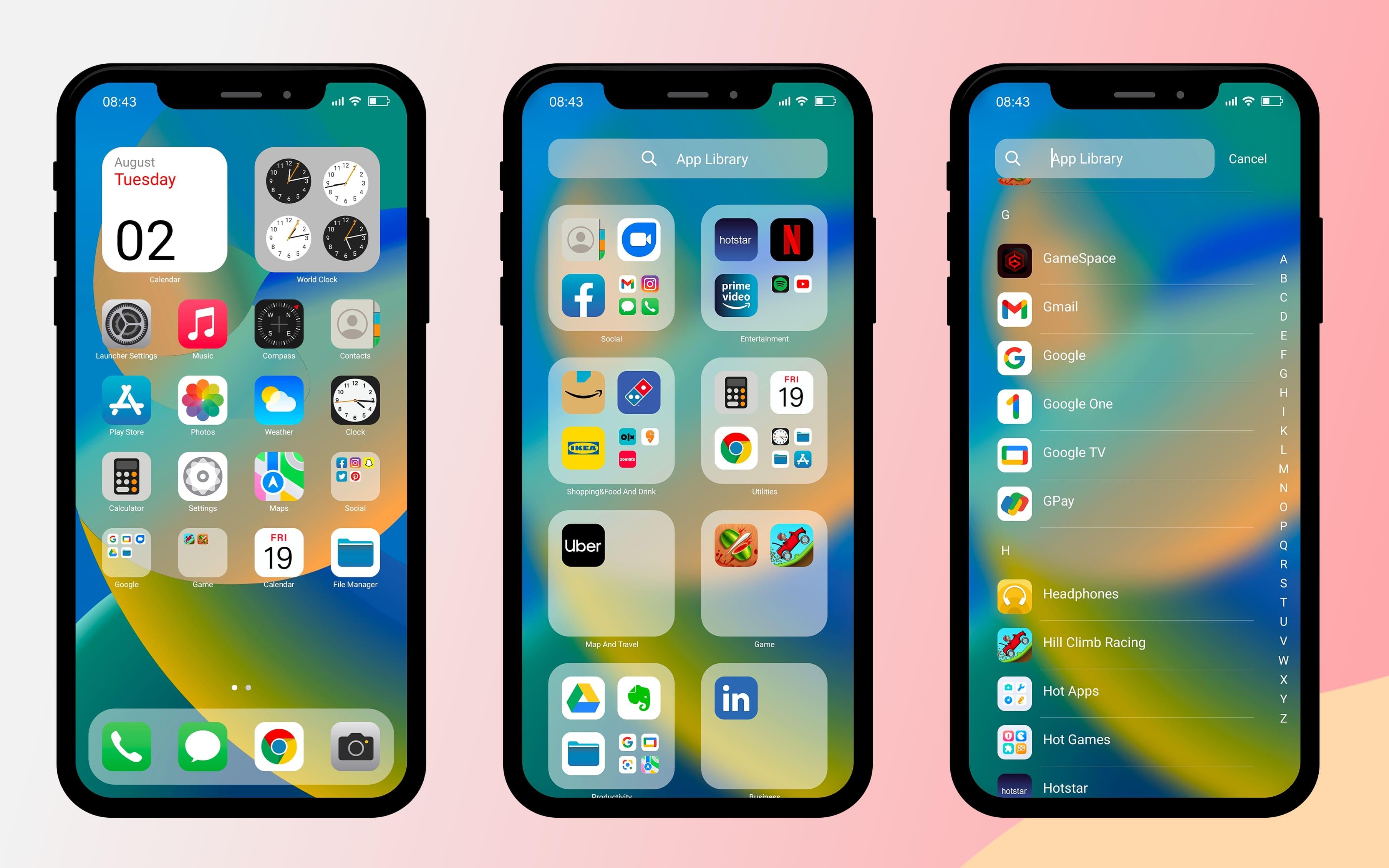 iOS Launcher 16 - 2023 Theme APK für Android herunterladen iOS Launcher 16 - 2023 Theme APK für Android herunterladen