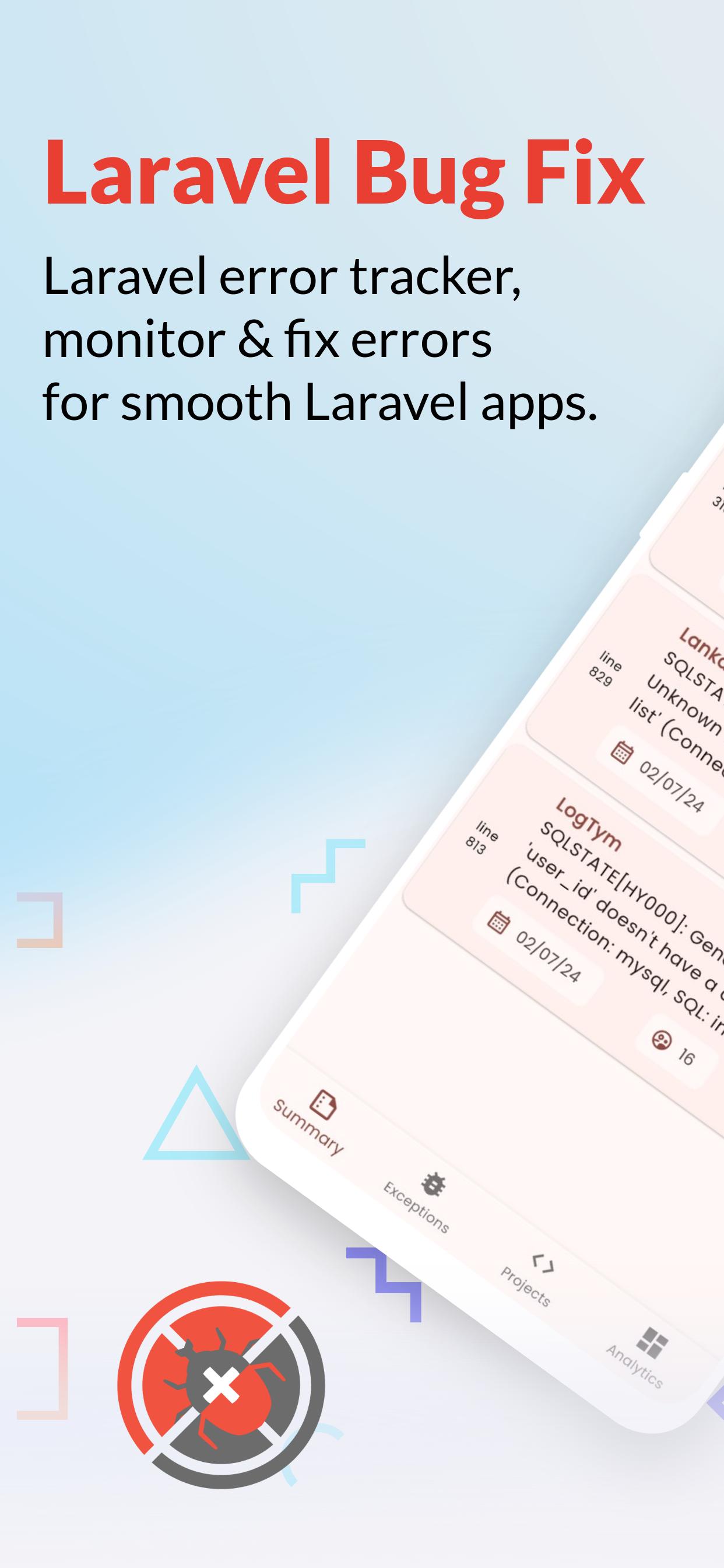 Laravel Bug Fix -Error Tracker安卓版应用APK下载 Laravel Bug Fix -Error Tracker安卓版应用APK下载