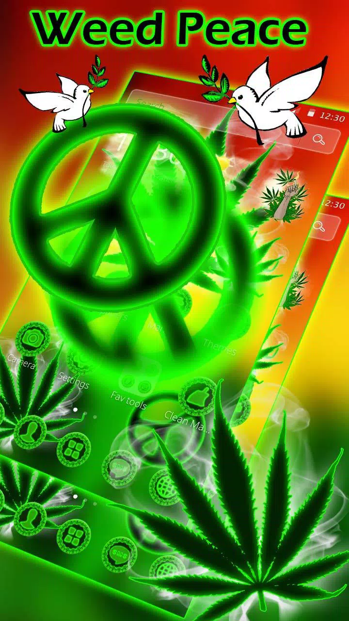 Rasta Peace Background
