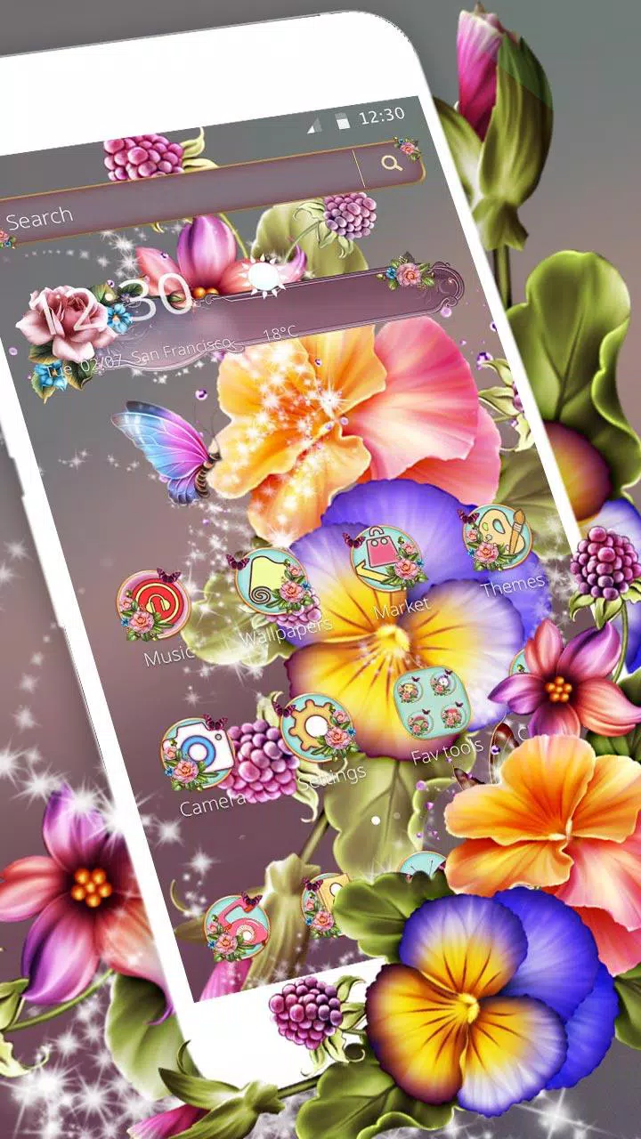 Flower Themes Download