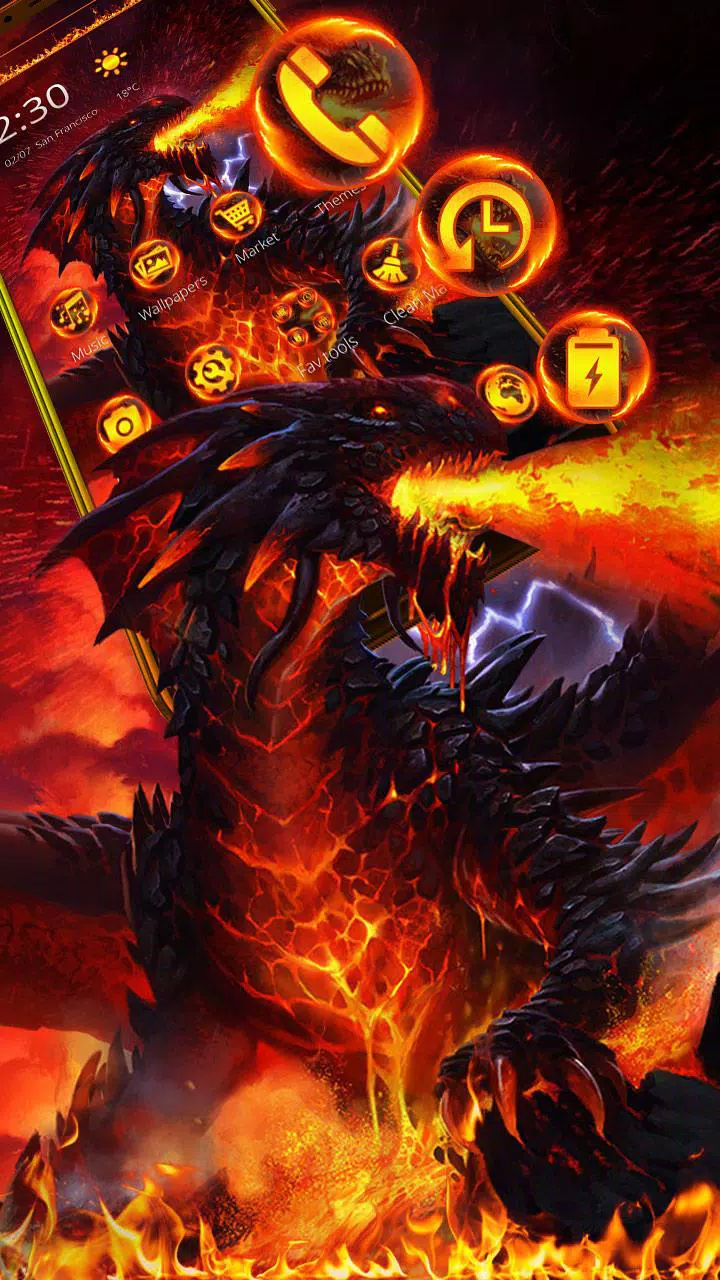 Hell Dragon Wallpaper