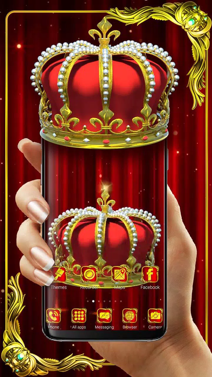 Gold King Crown Wallpaper