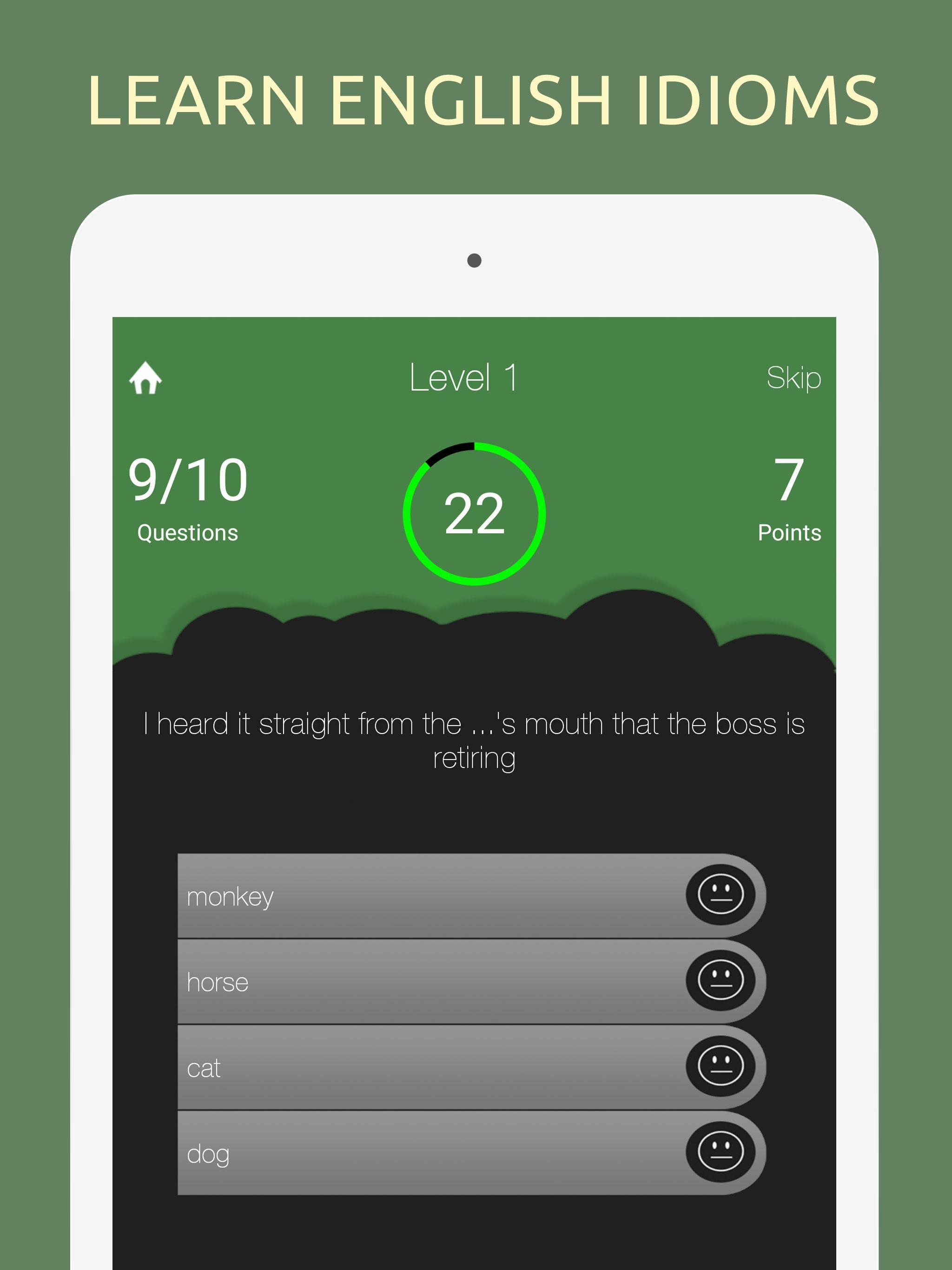 English Idioms Quiz For Android APK Download english-idioms-quiz-for-android-apk-download