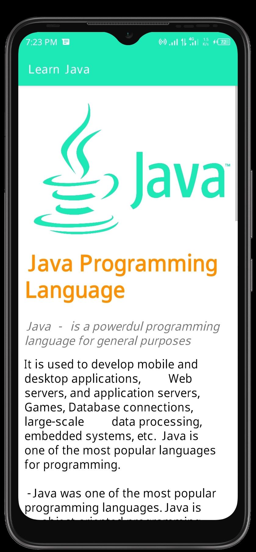 Learn Java APK للاندرويد تنزيل Learn Java APK للاندرويد تنزيل