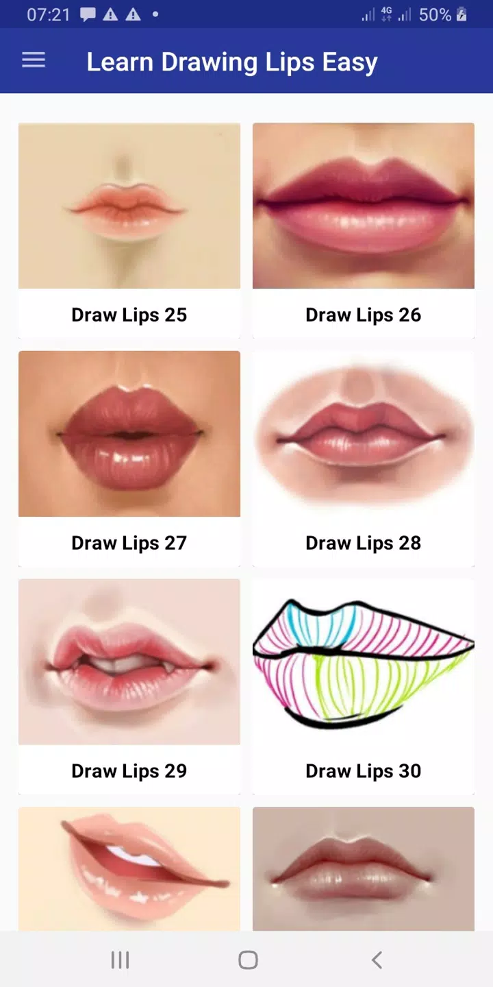 How To Draw Lips Easy Step By Step