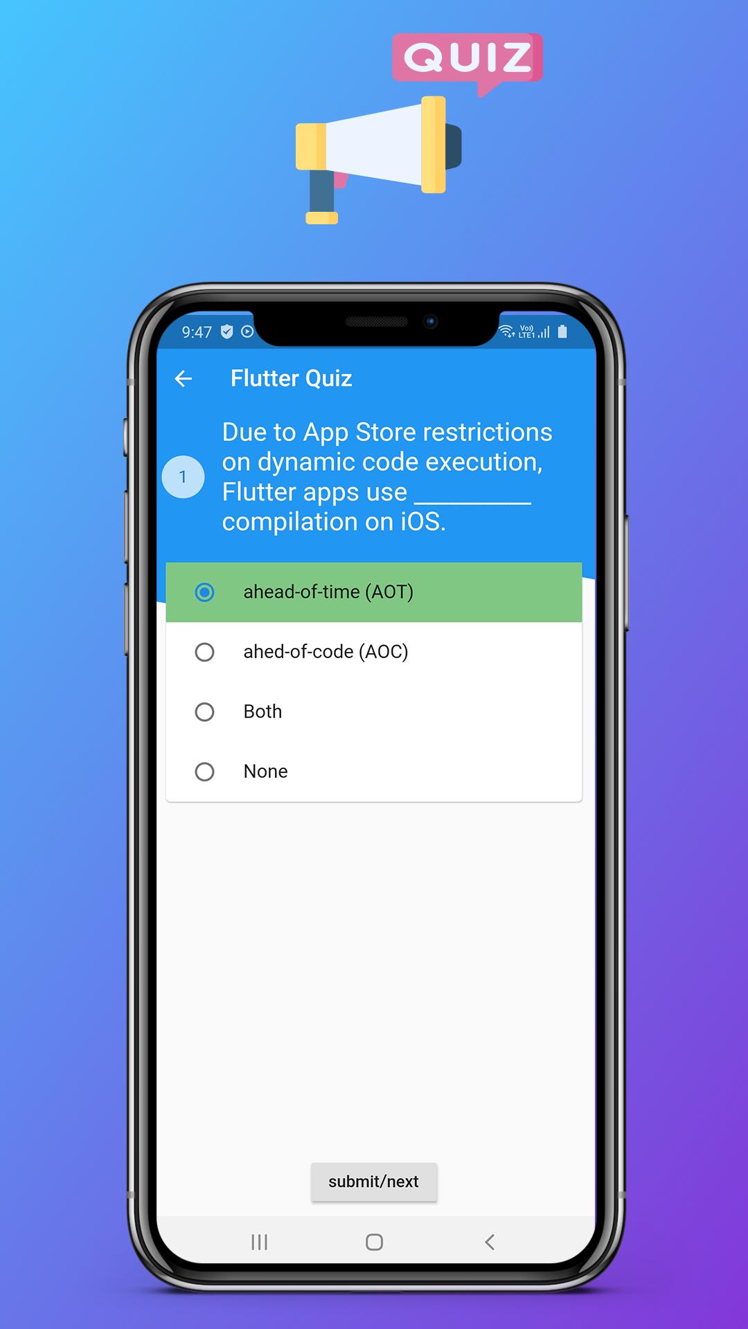 Flutter Tutorials : Quiz and Examples APK für Android herunterladen Flutter Tutorials : Quiz and Examples APK für Android herunterladen