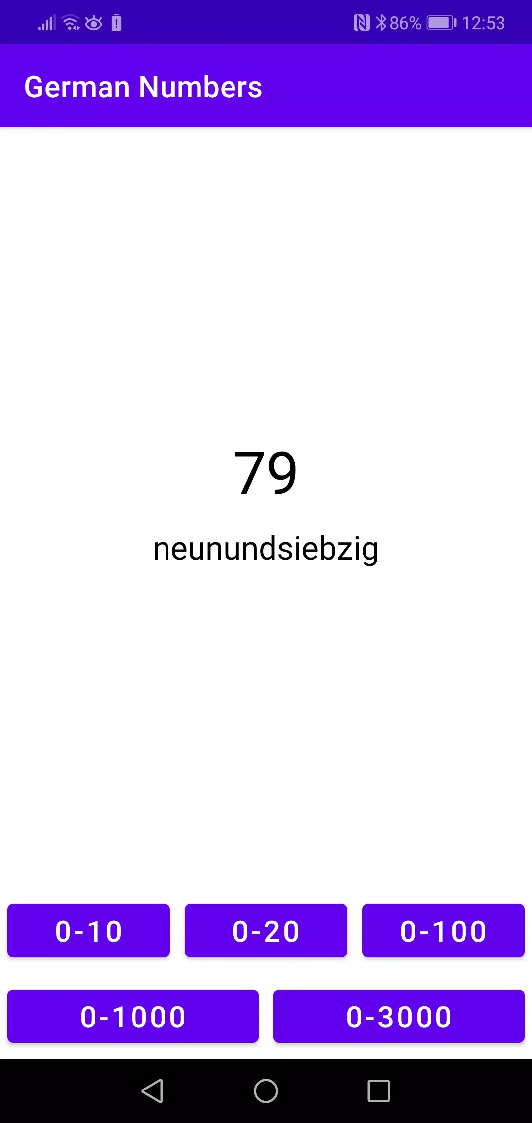 German Numbers 1 1000