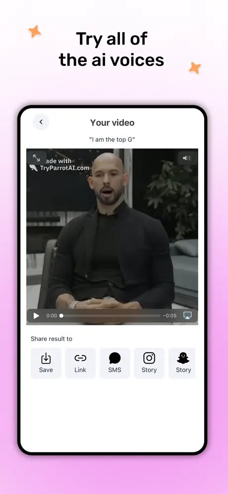 Parrot: AI Voice Generator APK for Android Download