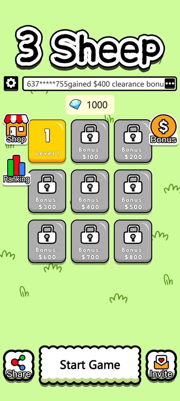 Download 3 Sheep Latest Version 1.3.6 Android APK File