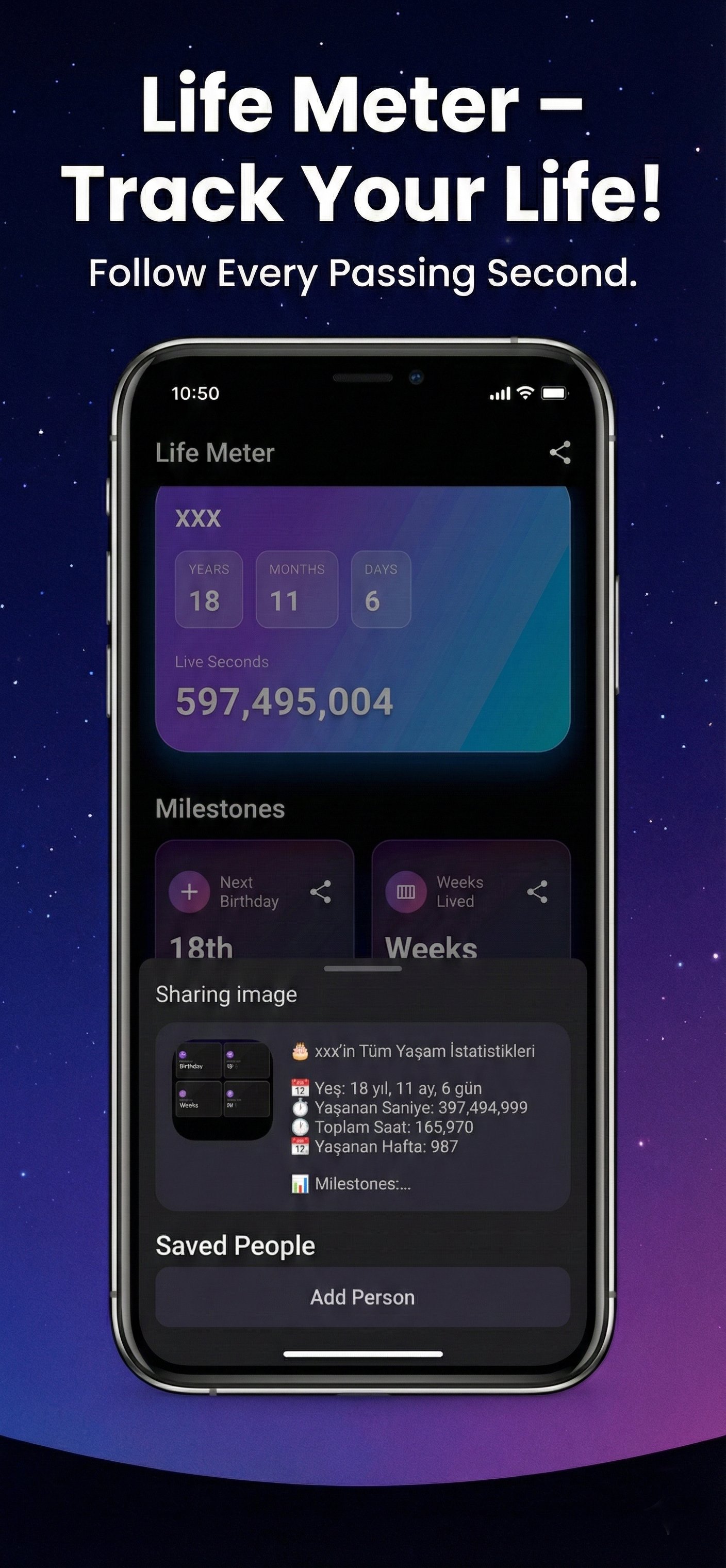 Life Meter: Age & Countdown APK for Android Download