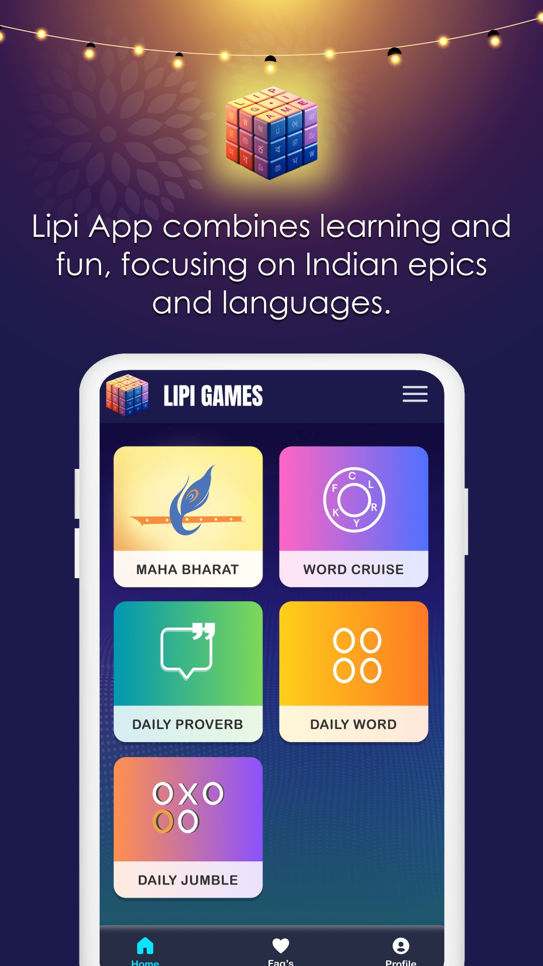 Lipi Epics: Mahabharata &Games APK for Android Download