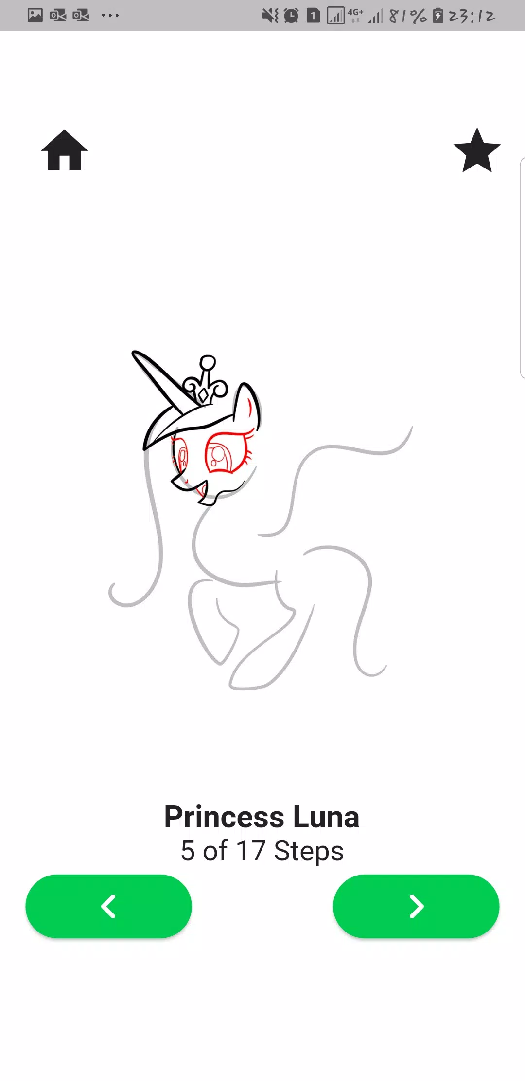 How To Draw Princess Luna Step By Step