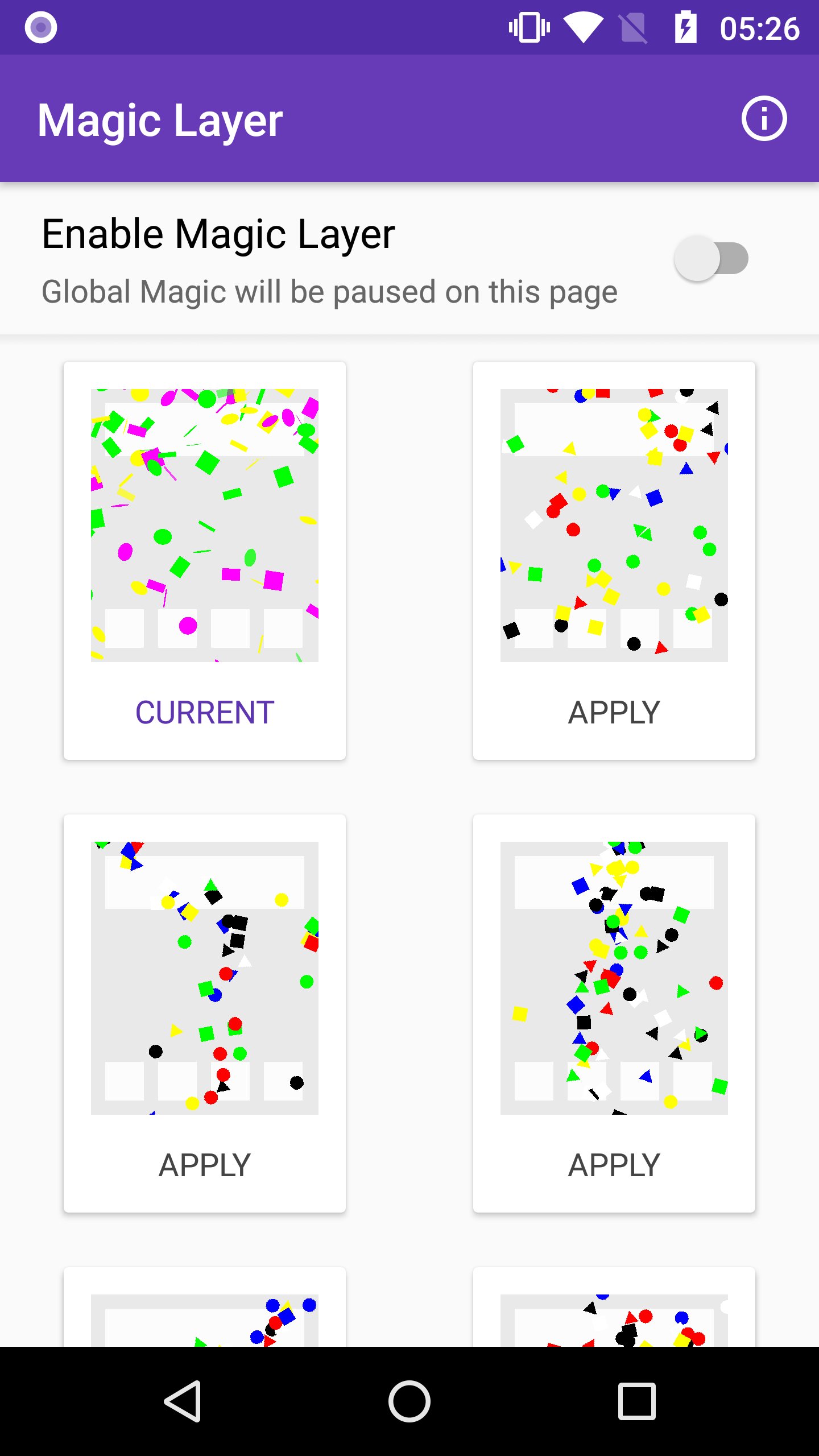 Magic Layer - Show magic anywhere on your phone! uygulamasının en son v1.0.1.0 sürümünü Android ...
