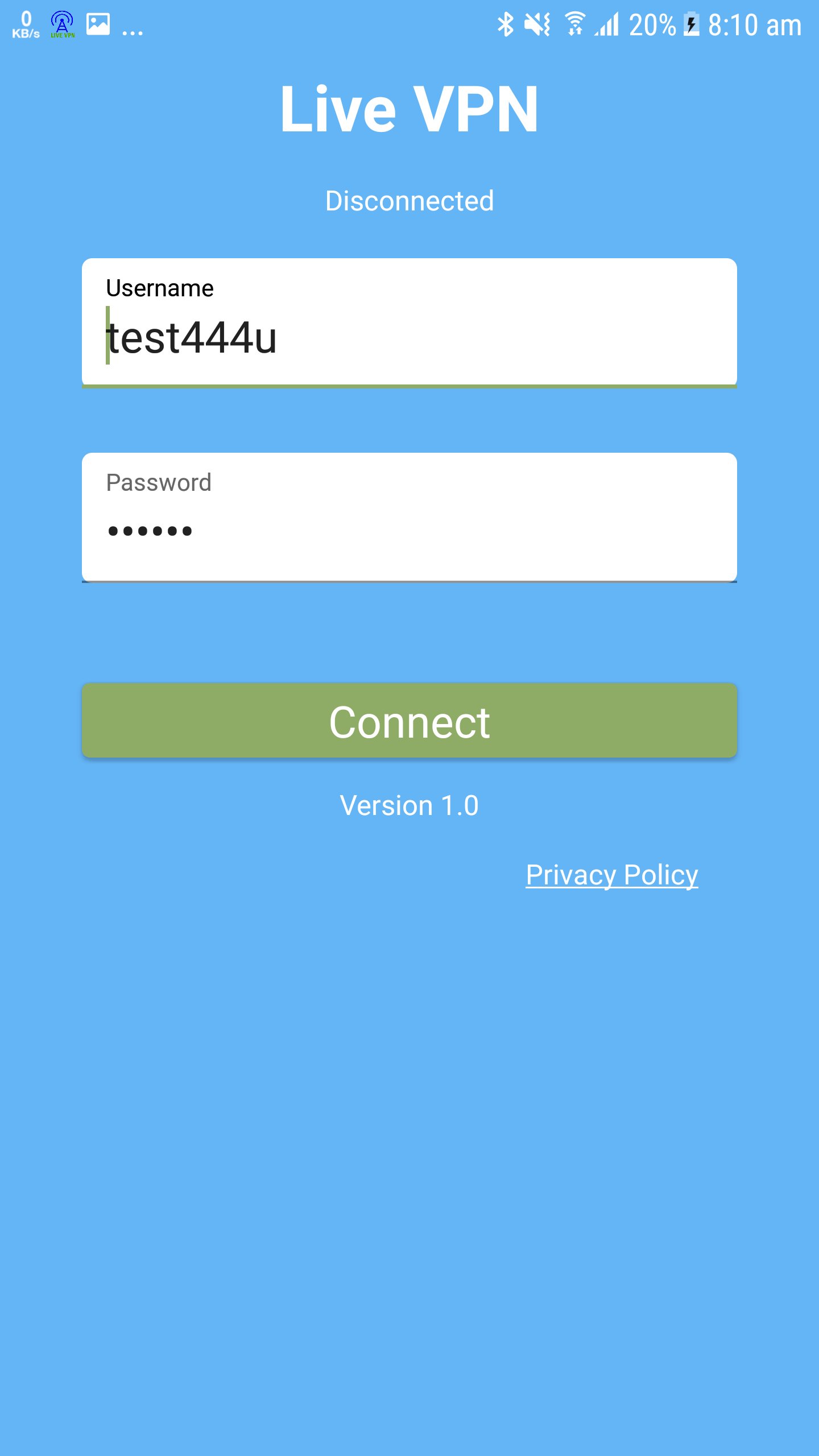 Live VPN APK for Android Download
