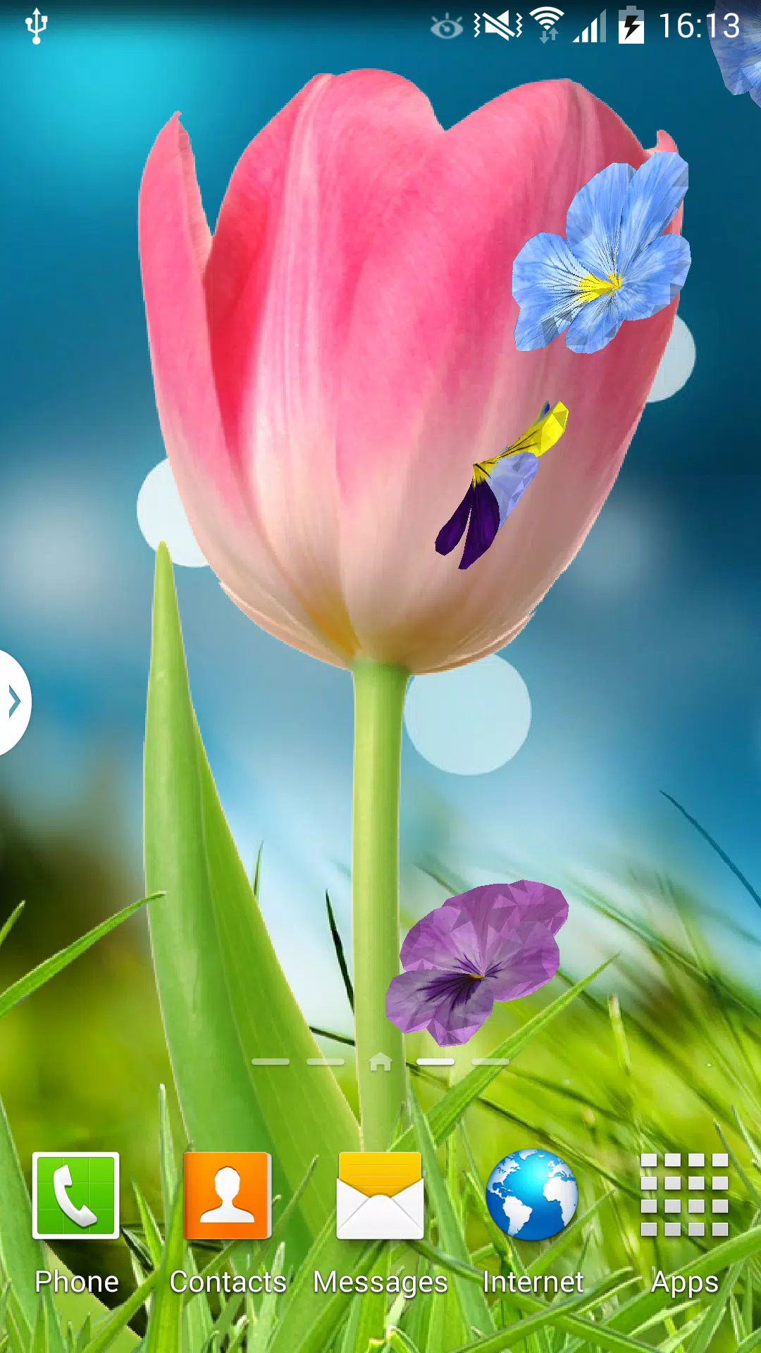 Animated 3d Flower Wallpapers