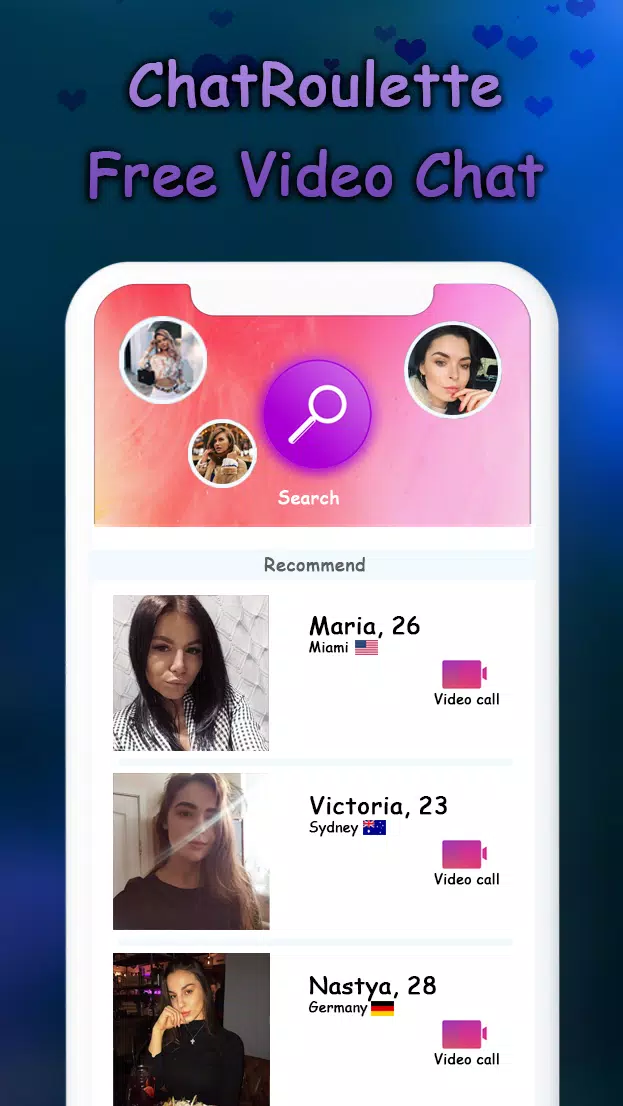 Chatroulette Screenshots