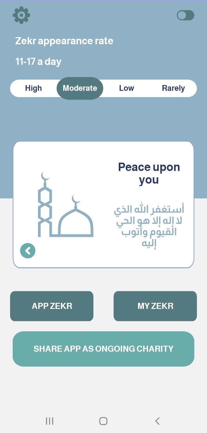 Download Azkar Muslim on screen Latest Version 2.1 Android APK File