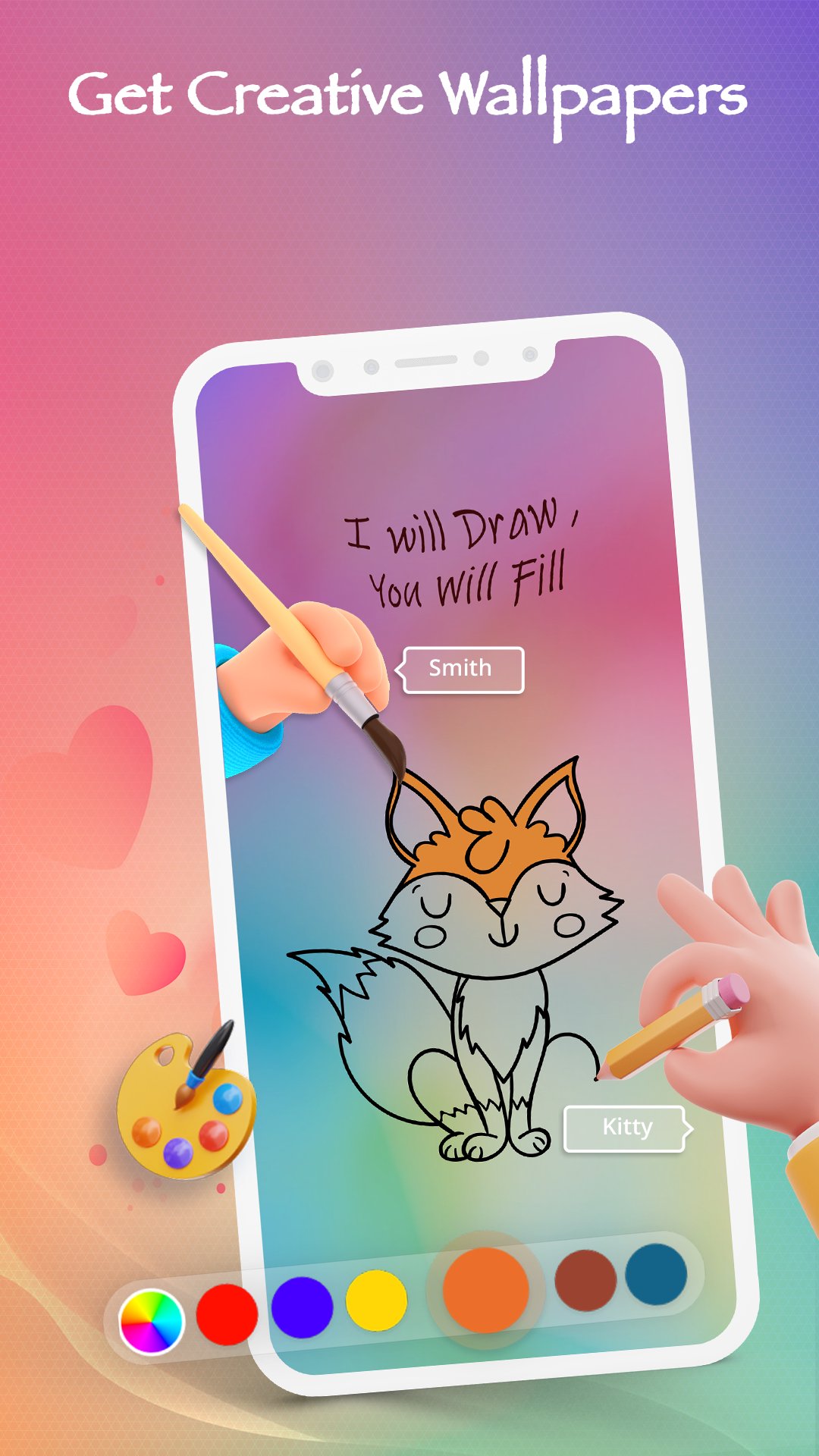 Download do APK de LoveBliss - Lockscreen Drawing para Android