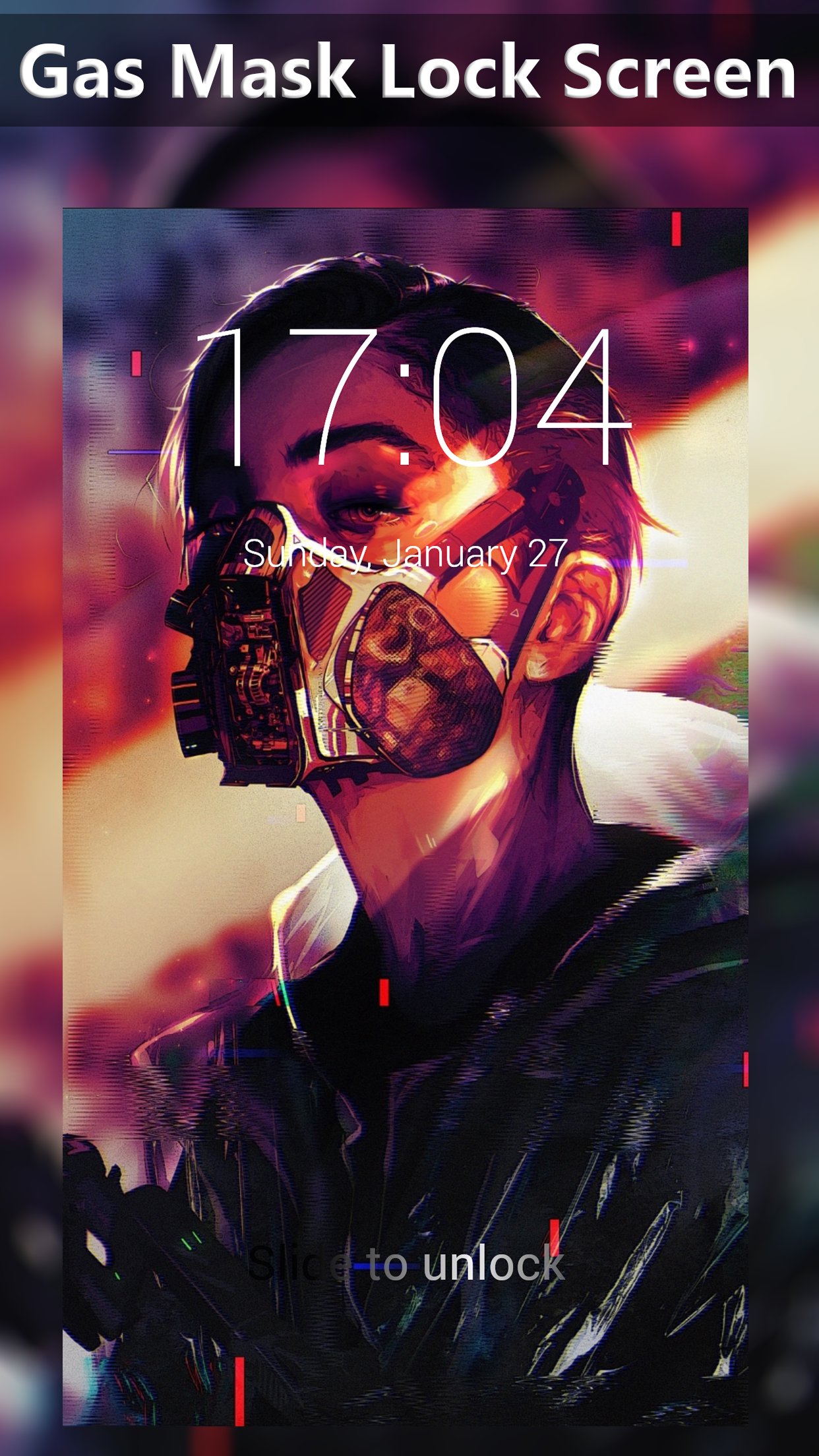 Gas Mask Lock Screen & Wallpapers APK for Android Download