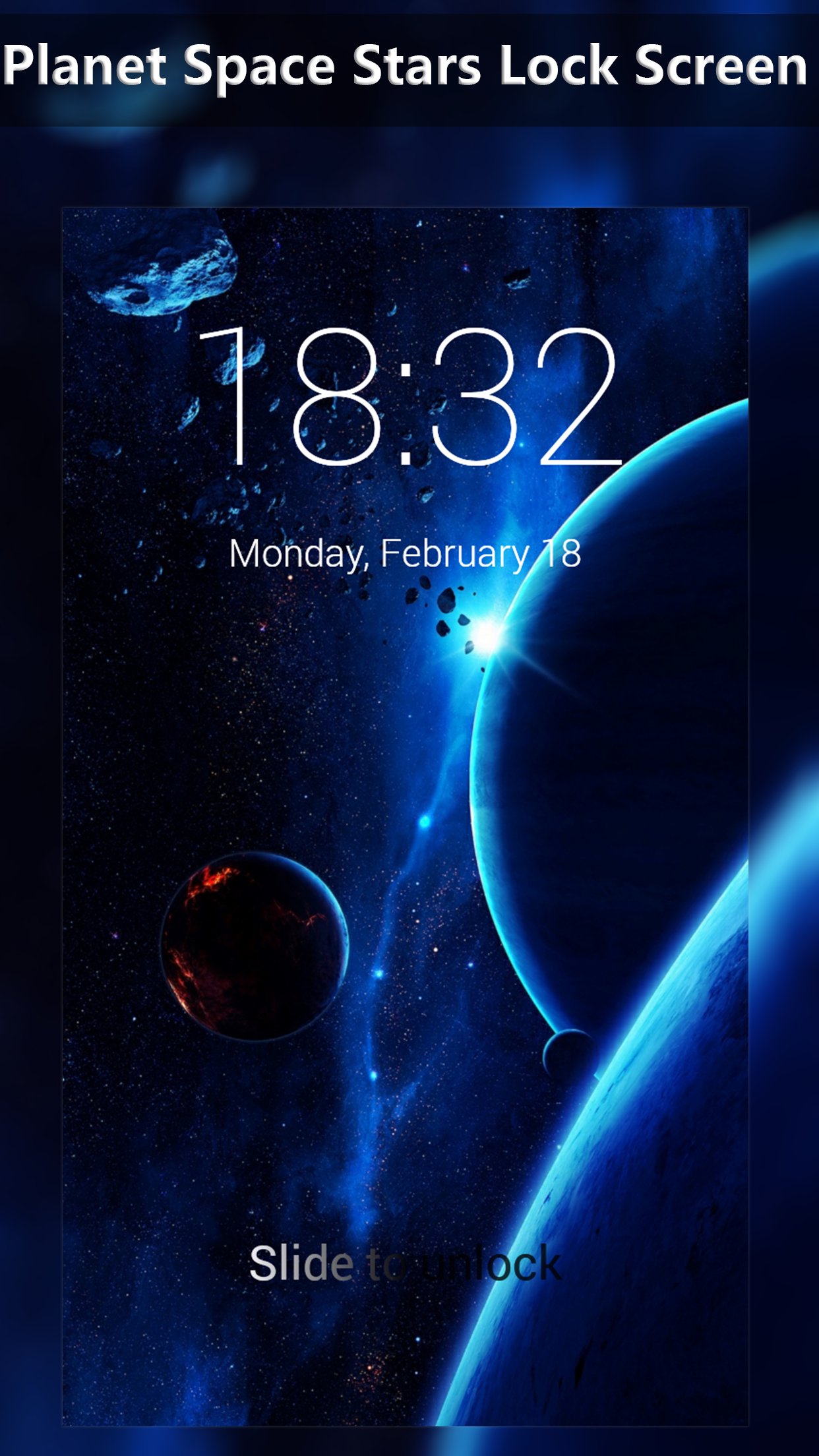 Download do APK de Planet Space Stars Lock Screen & Wallpapers para Android