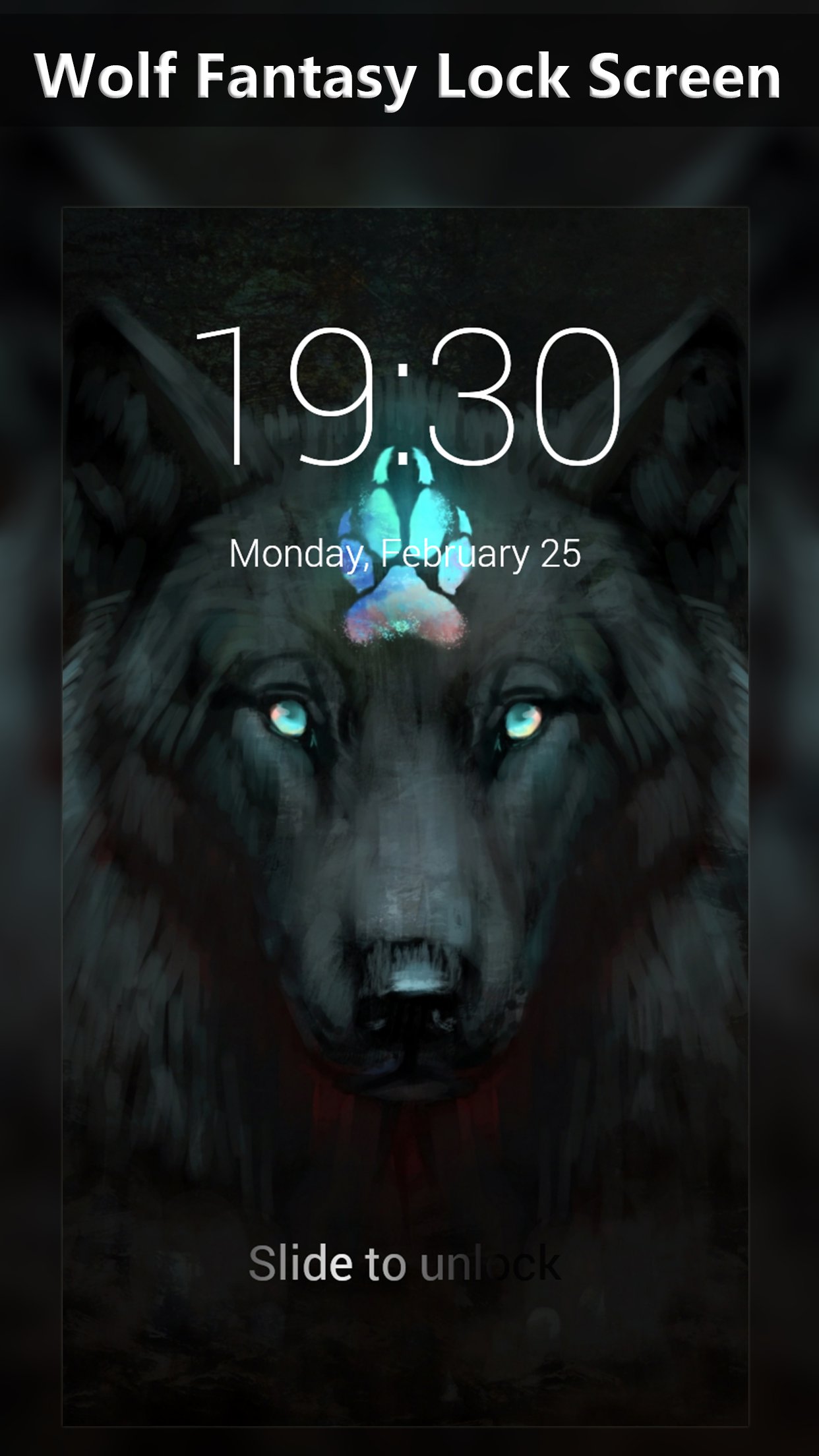 Descargar Wolf Fantasy Lock Screen APK Última Versión 1.0 para Android
