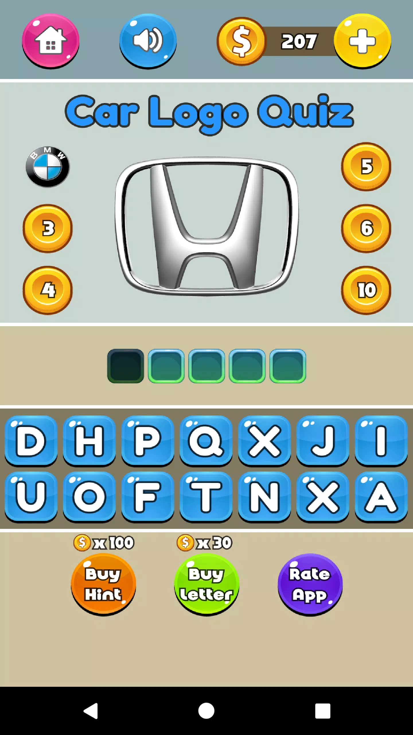 Car Logo Quiz Answers Level 1