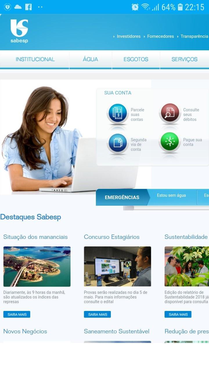 Descargar Sabesp águas PORTAL APK para Android - Última Versión