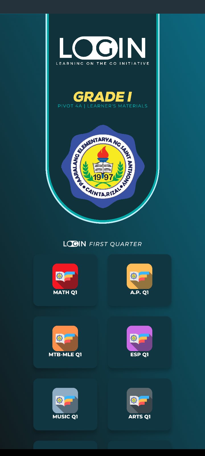LOGIN | Grade 1 APK for Android Download