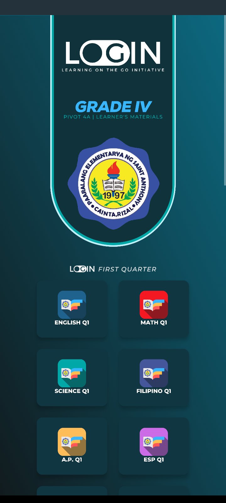 Скачать LOGIN | Grade 4 последнюю версию 1 APK для Android