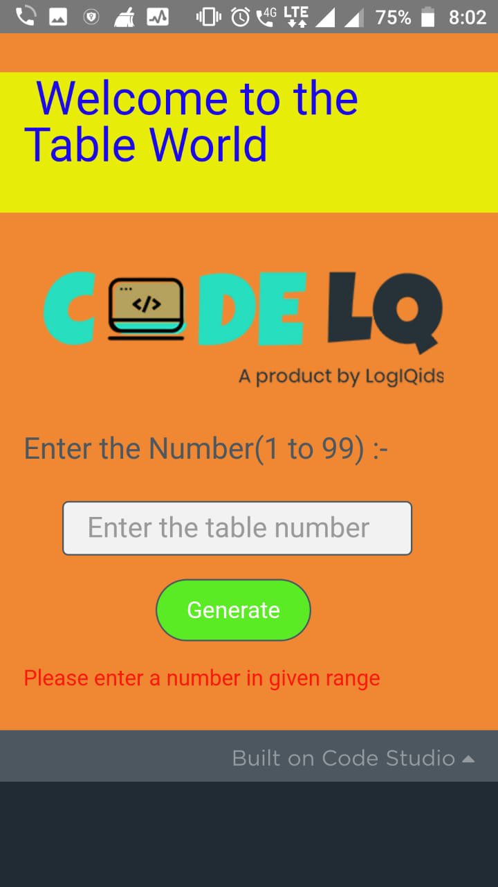 TABLE WORLD APK for Android Download