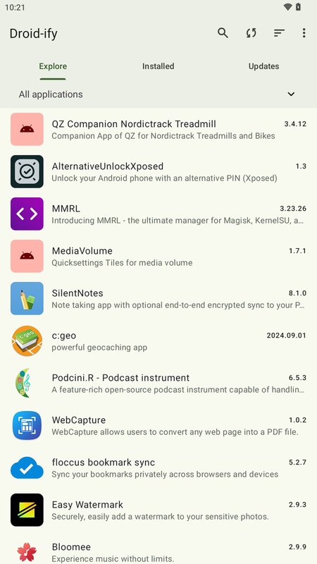 Download Droid-ify Latest Version 0.6.6 Android APK File
